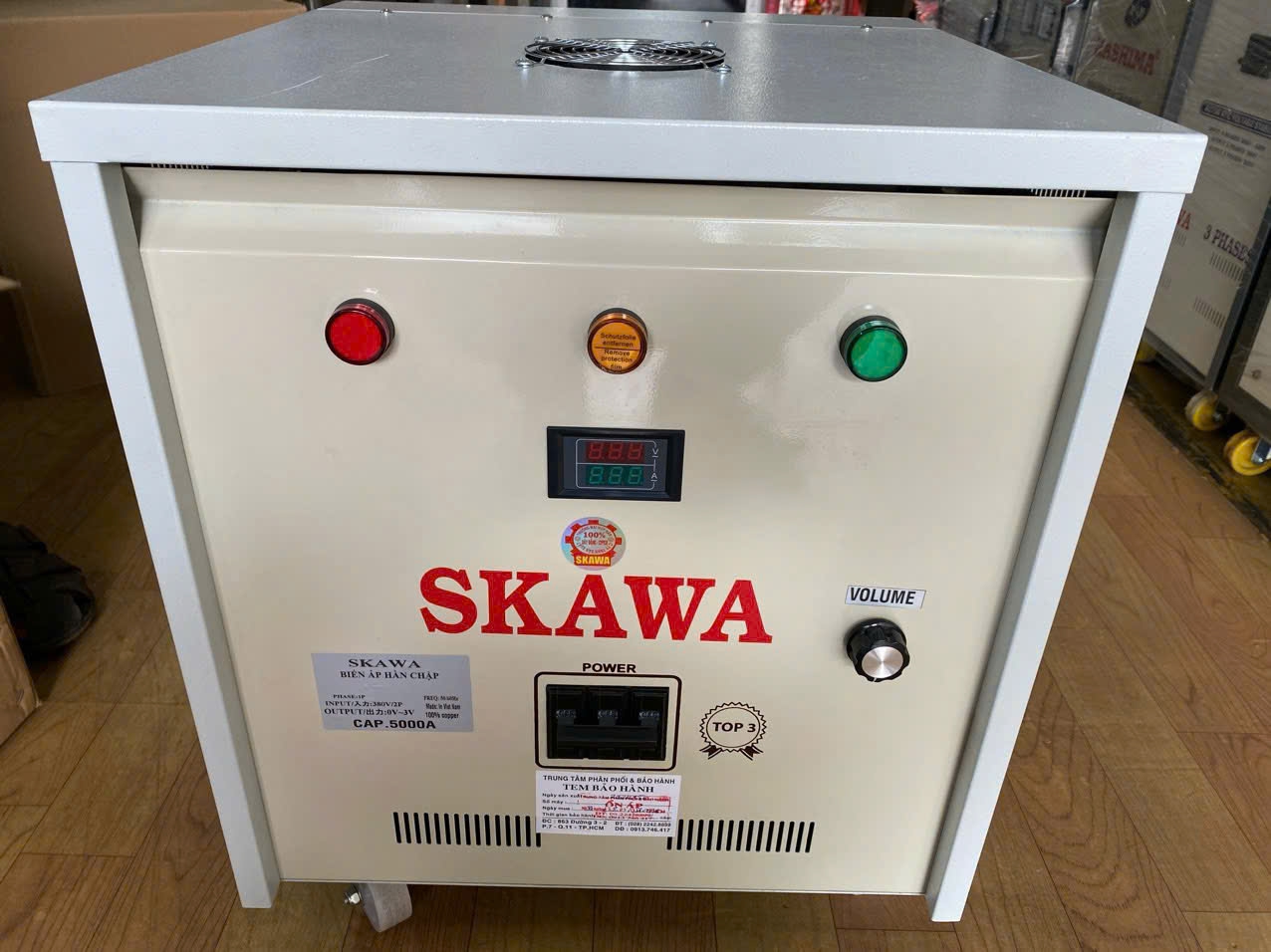 Biến áp hàn chập SKAWA 380V/2P